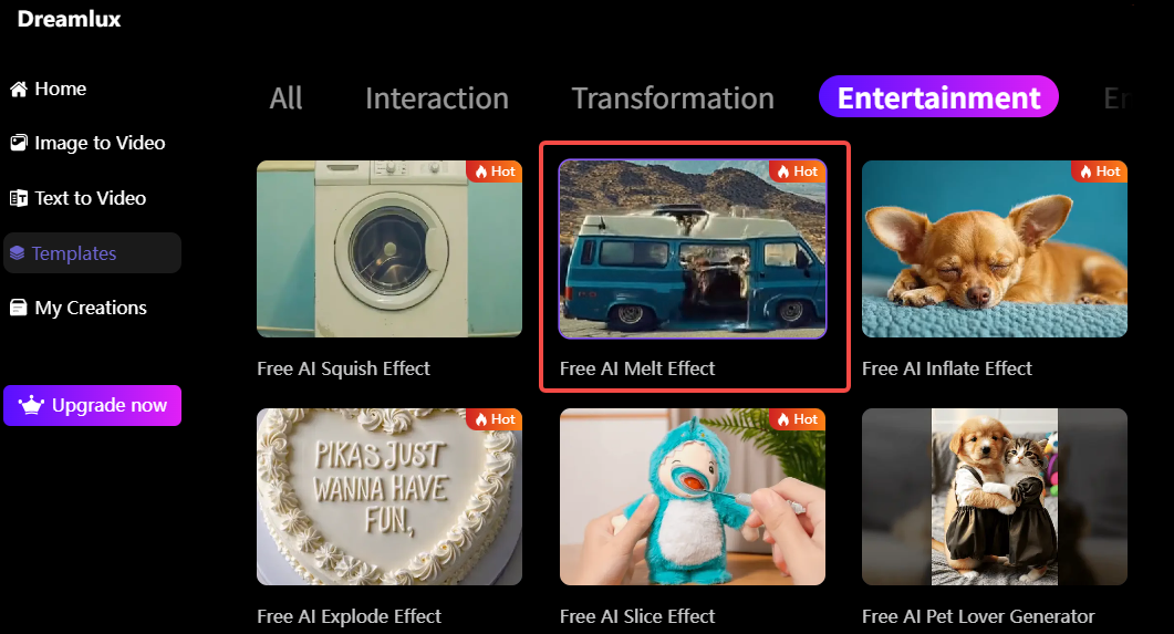 How to Use AI Melt Effect to Transform Images into Liquid Art
